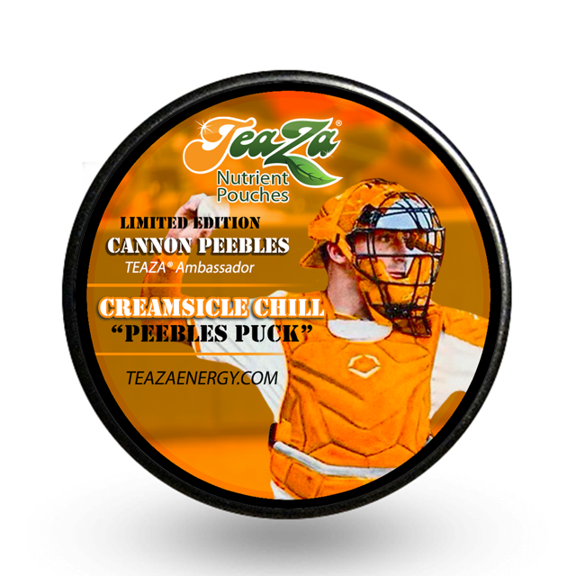 Cannon Peebles Player Pucks - Teaza Energy