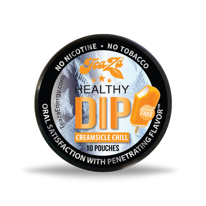 Creamsicle Chill Tobacco/Nicotine Free Pouches - Teaza Energy